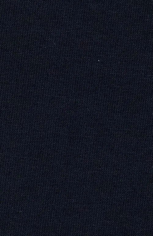THE CAT'S PAJAMAS Pima Knit Simple Set Stripes Dots - Classic Midnight