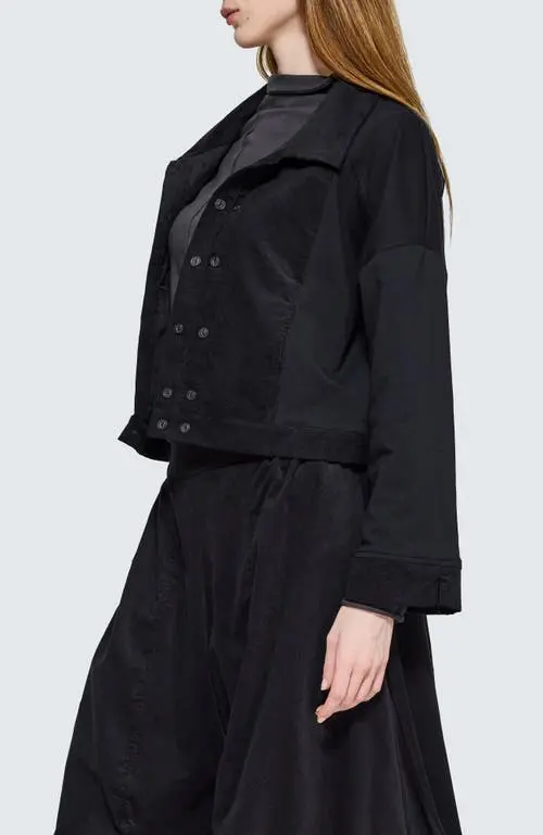 LUUKAA Umbra Cropped Structured Jacket