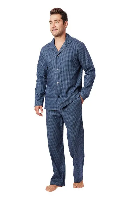 THE CAT'S PAJAMAS Flannel Pajama Set - Lisbon