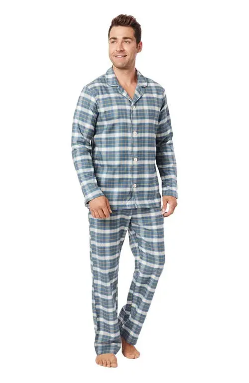 THE CAT'S PAJAMAS Flannel Pajama Set - Sun Valley