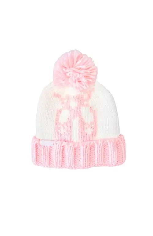 BITS & BOWS Ballet Knit Hat And Mittens Set