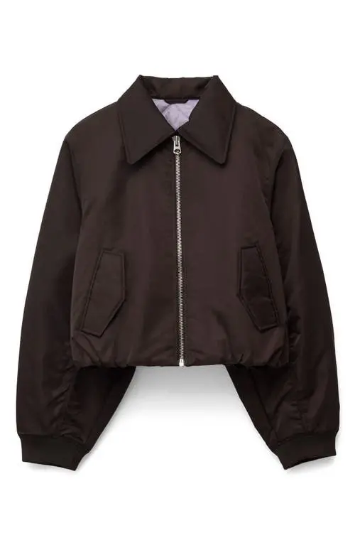 & Other Stories Cropped Bomber Jacket