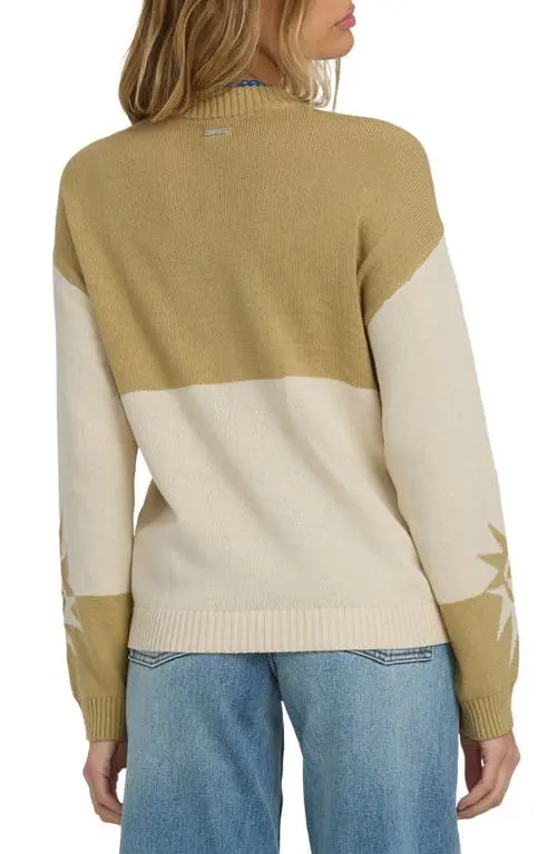 BILLABONG Oversized Cotton Blend Sweater