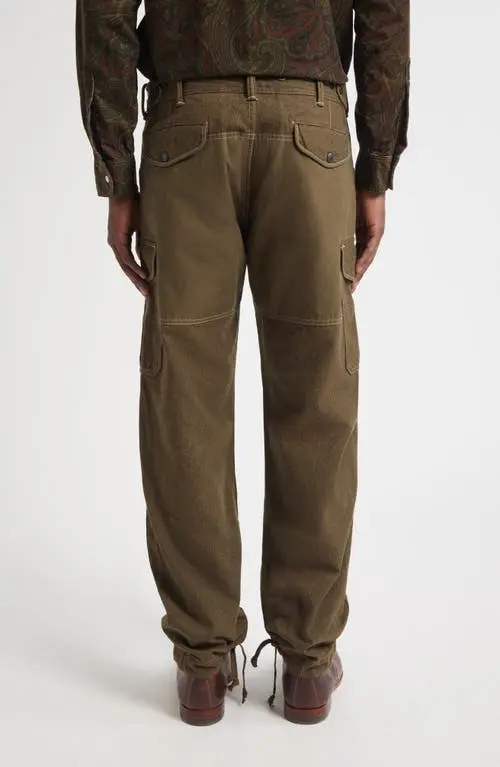 Double Rl Regiment Fit Twill Cargo Pants