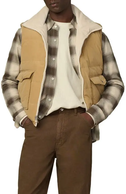 Joe's Jeans Reversible Corduroy Puffer Vest
