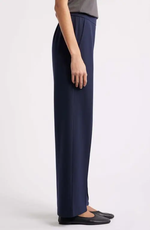 Eileen Fisher Pintuck Straight Leg Pants