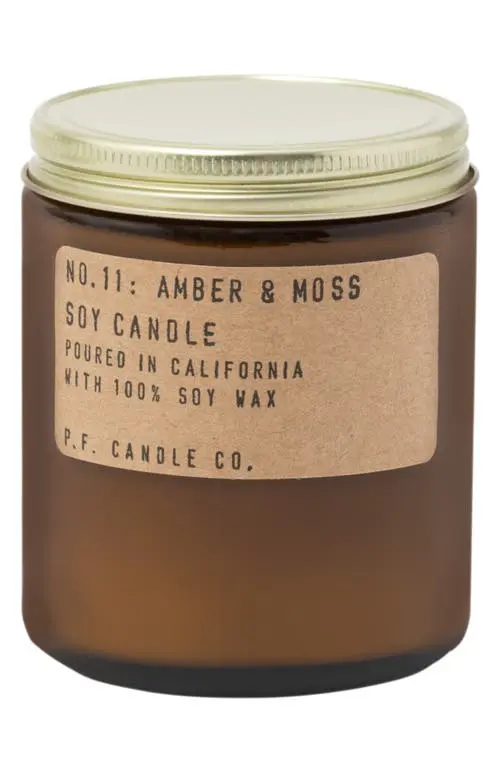 P.F. CANDLE CO. Amber & Moss Candle