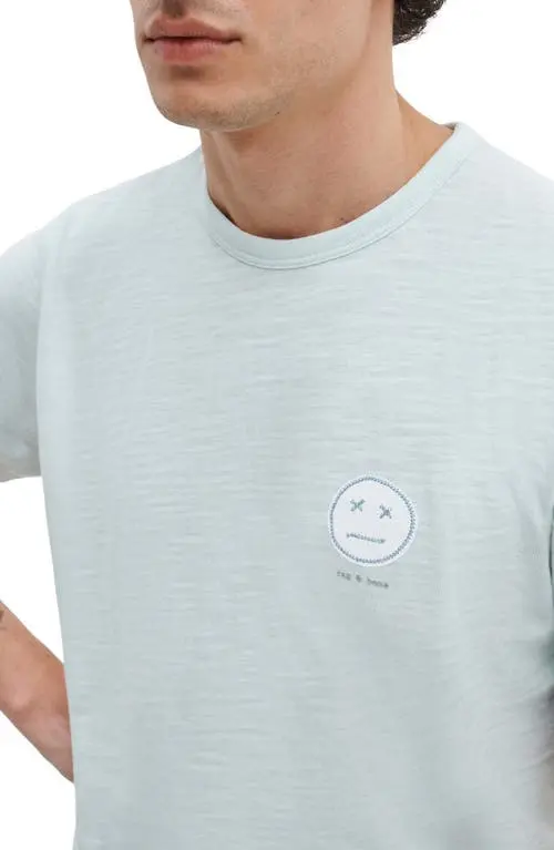 Rag & Bone Embroidered Sour Face T-shirt - Ltteal