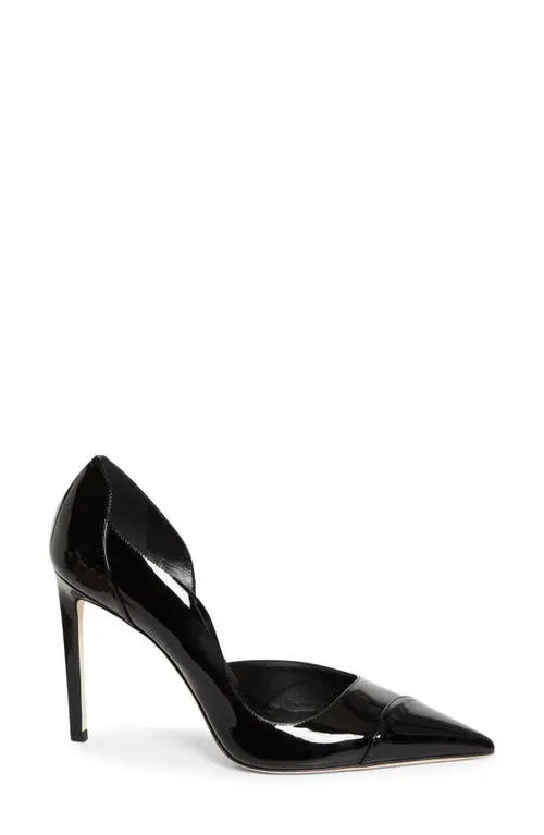 JIMMY CHOO Brigitte Pointed-toe D'orsay Pumps - Black