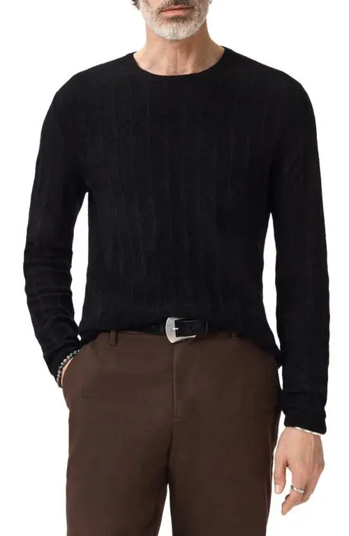 John Varvatos Crewneck Sweater - Black