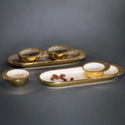 LUNARES Cosmos Snack Bowl - Oyster