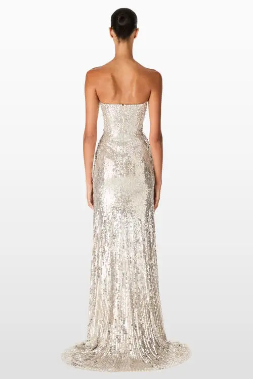 Jenny Packham Sarai Gown - Almond