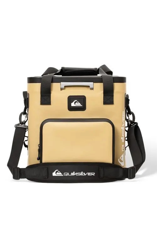 Quiksilver Coastal 20l Multi-layer Insulated Zipperless Box Cooler With Bottle Opener - Cornstalk