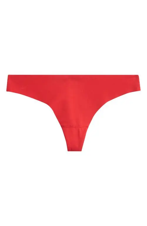 FLEUR DU MAL Le Stretch Micro Thong - Rouge