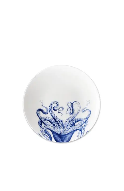 CASKATA Lucy Coupe Salad Plateporcelainset 4 - Blue