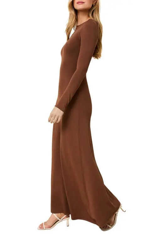 Solid & Striped The Dora Long Sleeve Knit Maxi Dress - Coconut