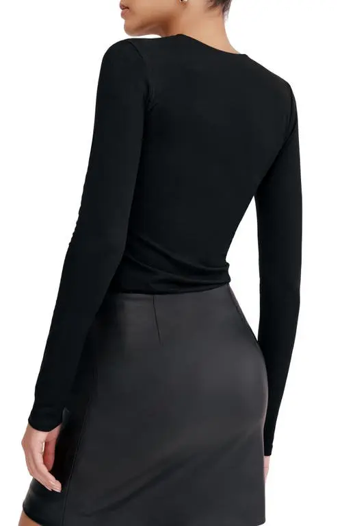 MARCELLA Alley Mesh Long Sleeve Top