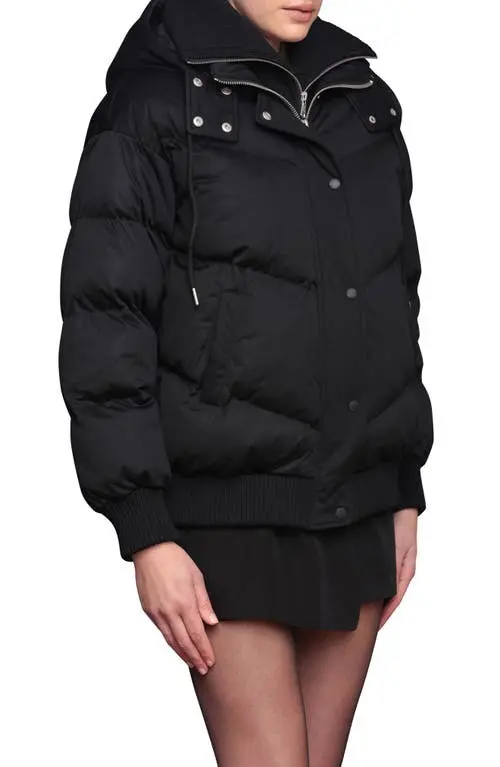 Avec Les Filles Hooded Puffer Jacket