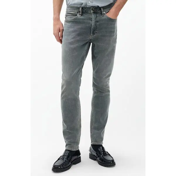 Rag & Bone Fit 2 Authentic Stretch Infuse Slim Fit Jeans - Granite Blue