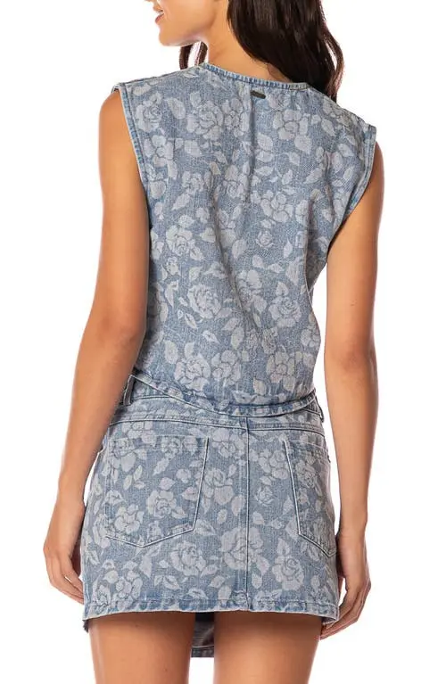MAAJI Printed Denim Vest