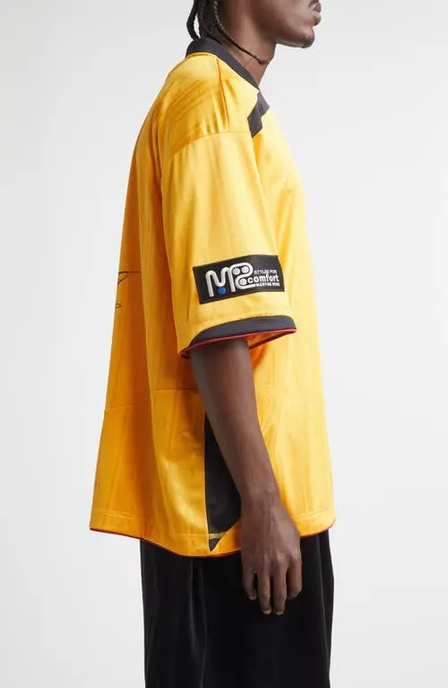 Martine Rose Logo Patch Football Jersey