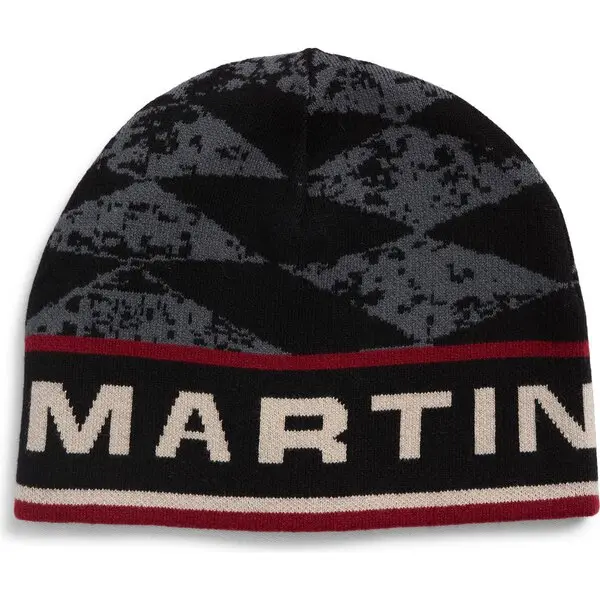 Martine Rose Reversible Cotton & Wool Beanie - Gray Red