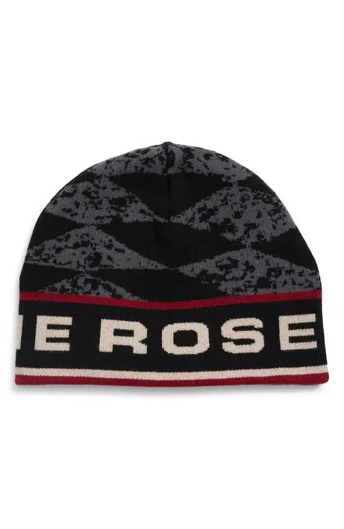 Martine Rose Reversible Cotton & Wool Beanie - Gray Red