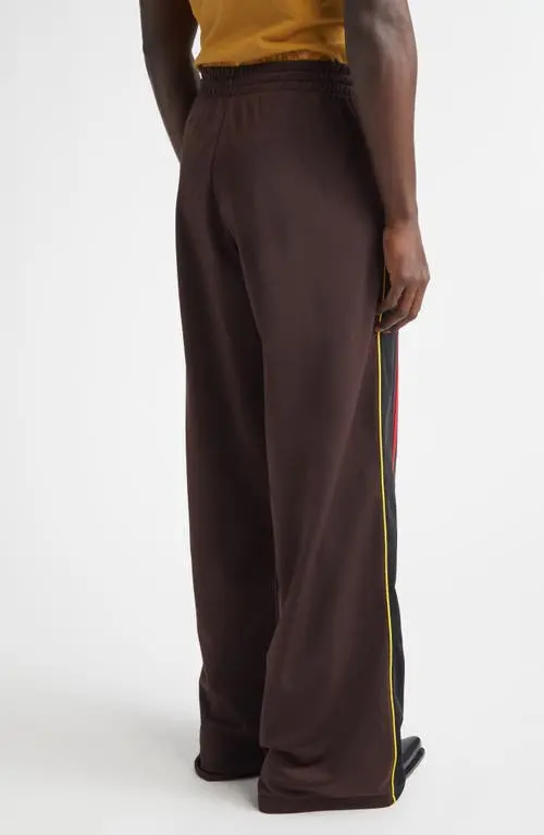 Martine Rose Wide Leg Track Pants - Brown