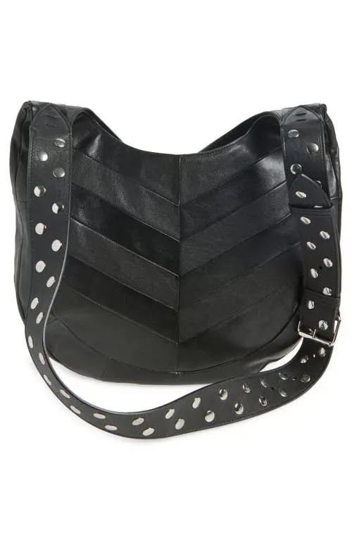 Valentino Garavani Small Patchwork Leather Hobo Bag