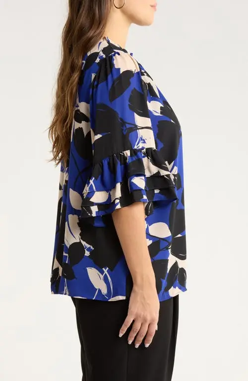 SUGARLIPS Anthem Print Ruffle Top