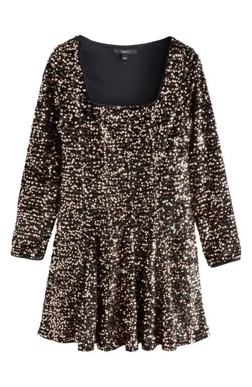 NEXT Sequin Mini Dress
