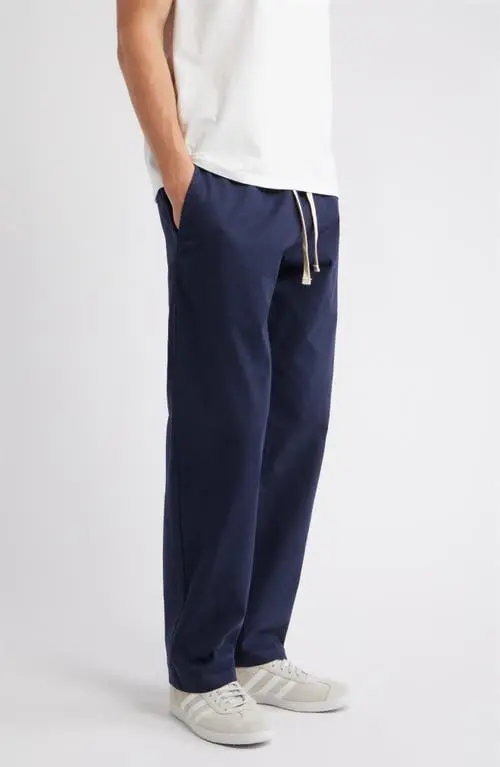 STANDARD ISSUE Cotton Stretch Poplin Drawstring Slacker Pants