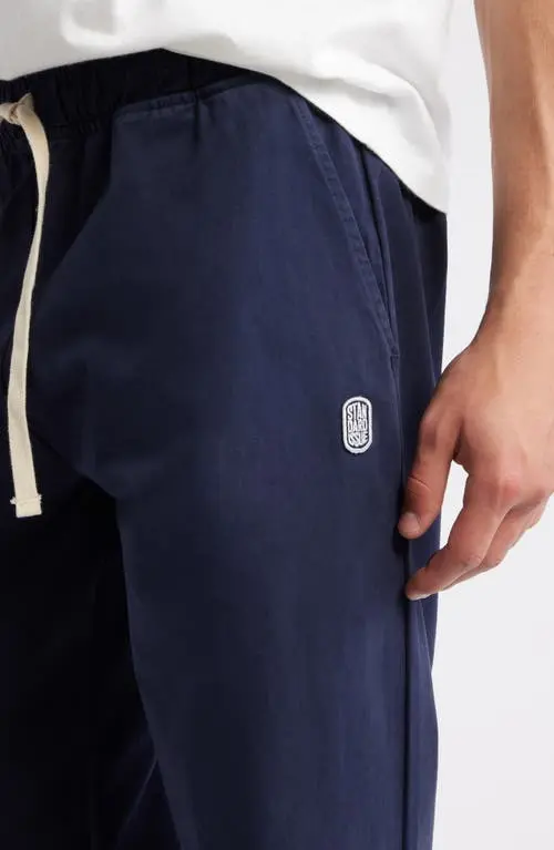 STANDARD ISSUE Cotton Stretch Poplin Drawstring Slacker Pants
