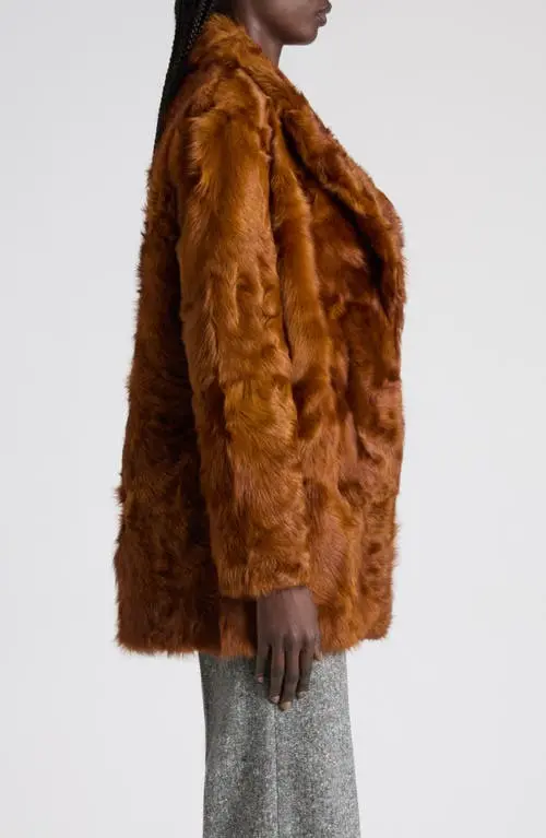 Valentino Garavani Genuine Curly Shearling Coat