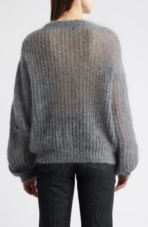 BOSS V-neck Mohair-blend Sweater