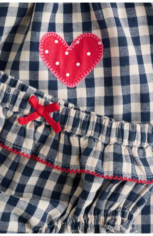 NEXT Gingham Dress And Bloomers Set