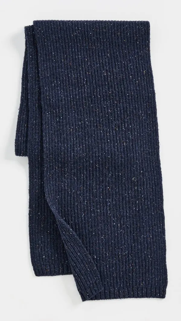 Faherty Brand Nep Scarf - Navy