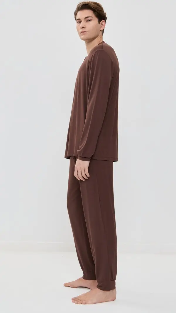 Eberjey Henry Long Pj Set