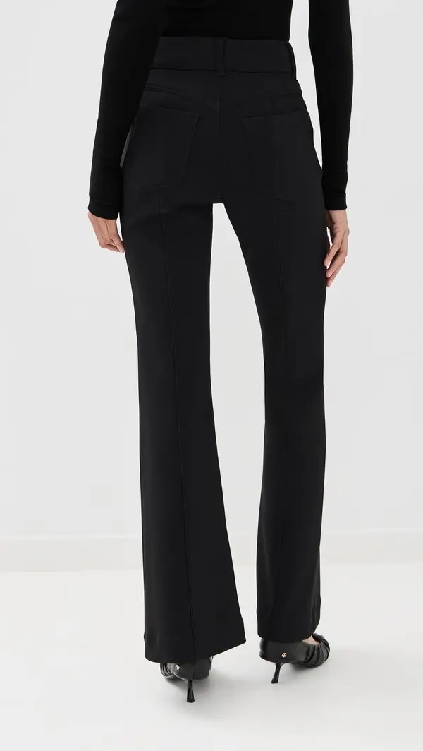 Proenza Schouler Kalea Compact Stretch Crepe Pants