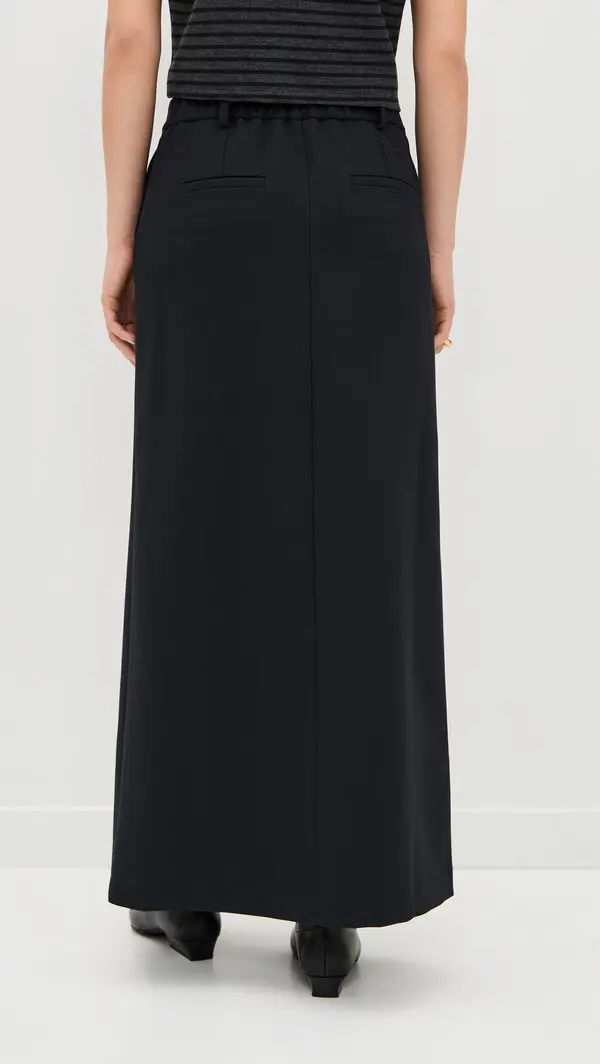LE BOP Roxy Midi Skirt - Black