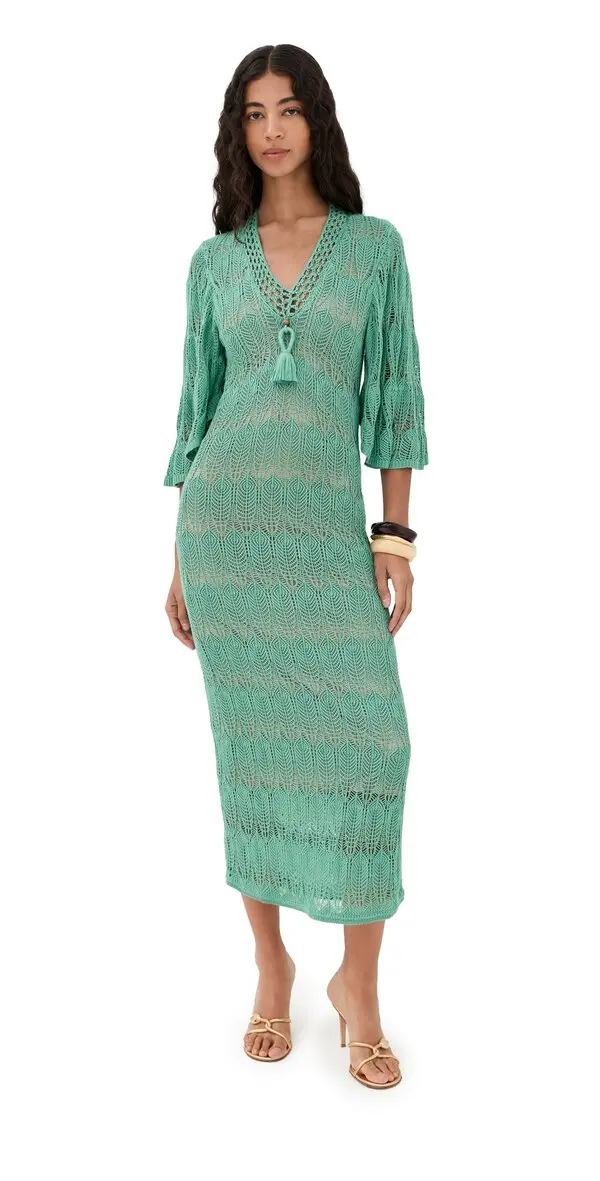 Figue Allison Dress - Misty Green
