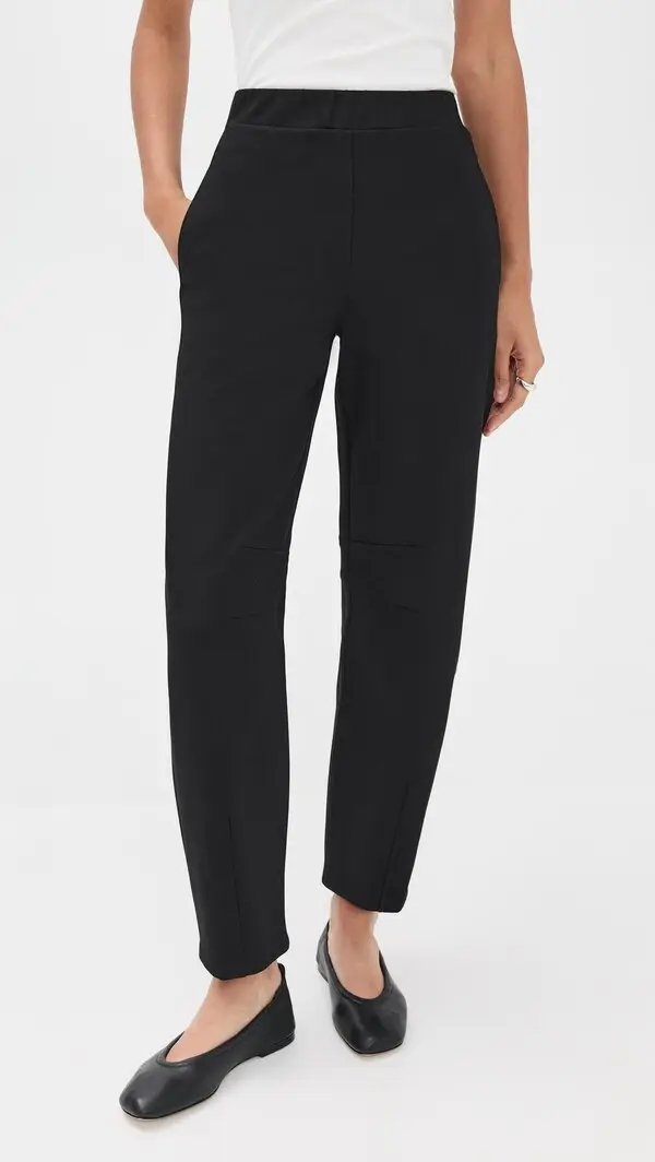 ALIGNE Markus Ponte Barrel Leg Trousers