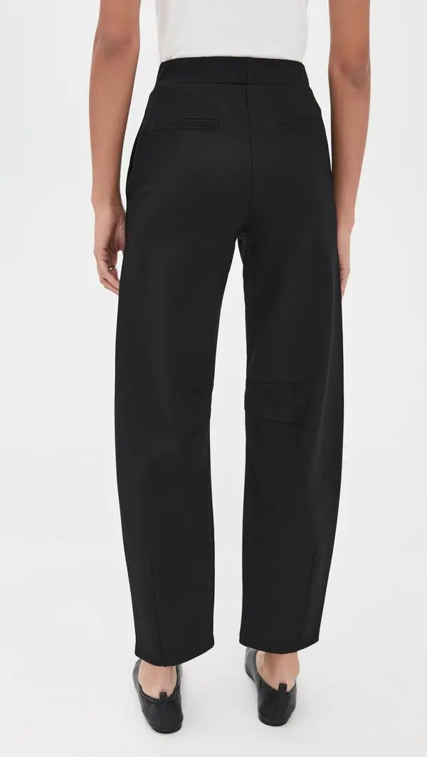 ALIGNE Markus Ponte Barrel Leg Trousers