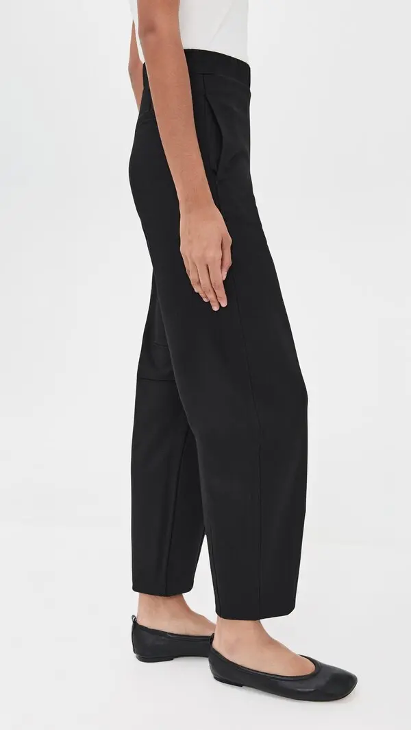ALIGNE Markus Ponte Barrel Leg Trousers