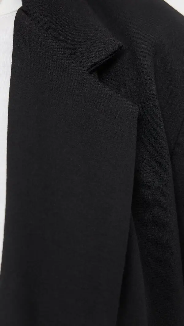 RIPLEY RADER Ponte Knit Oversized Blazer - Black