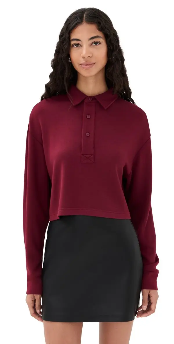 LE BOP Hayley Polo - Merlot