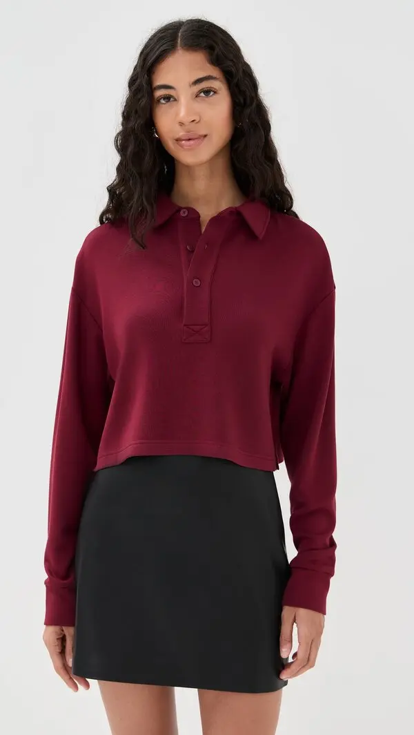 LE BOP Hayley Polo - Merlot