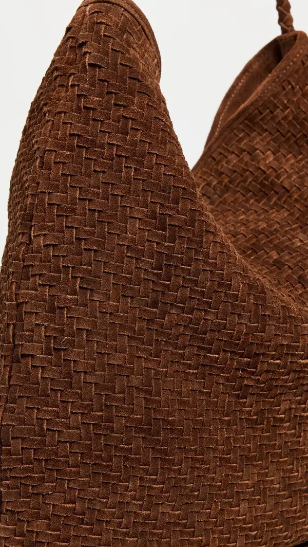 BEMBIEN Suede Woven Sera Tote