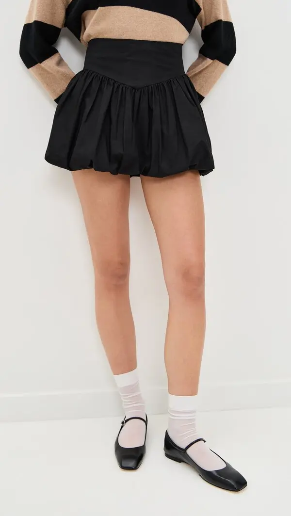 LE BOP Zoe Mini Skirt - Black