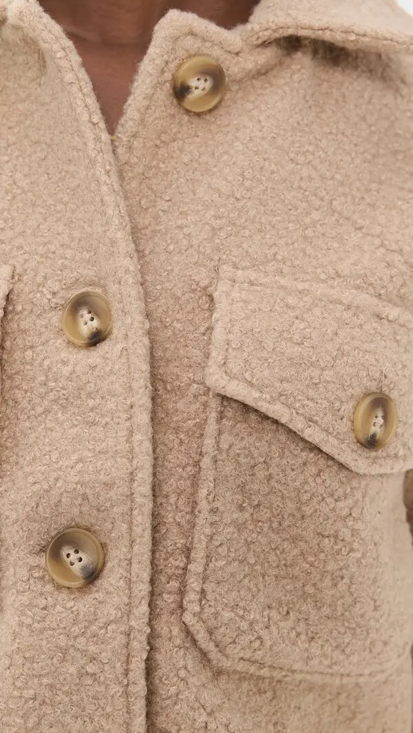 Z Supply Oxford Boucle Sherpa Jacket
